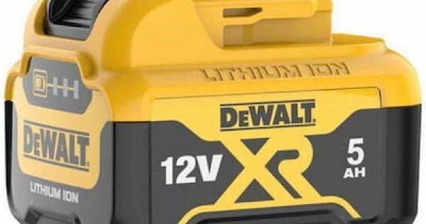 DeWalt Μπαταρία Λιθίου XR 12V/5Ah DCB126-XJ